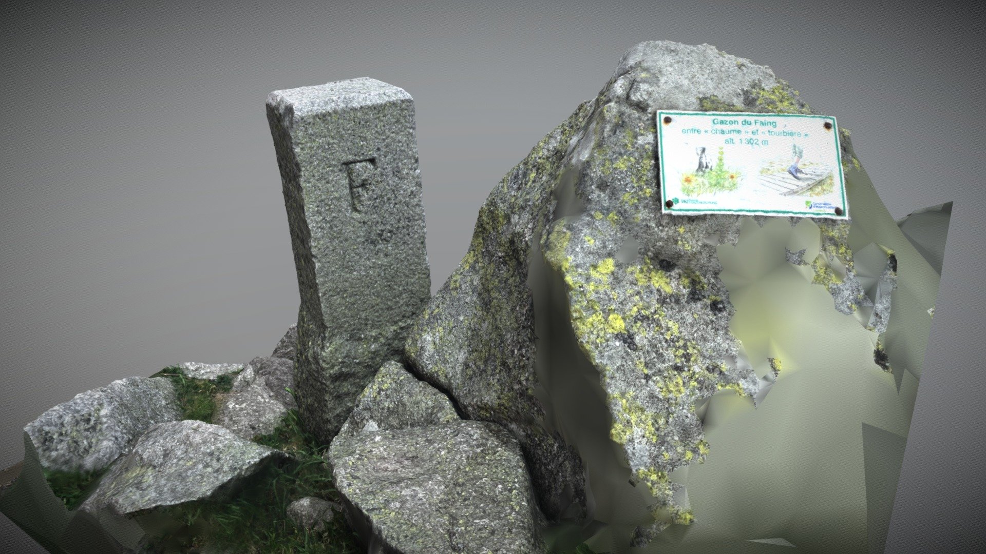 Old France-Germany border post - 3D model by Mickanside [65e728b ...