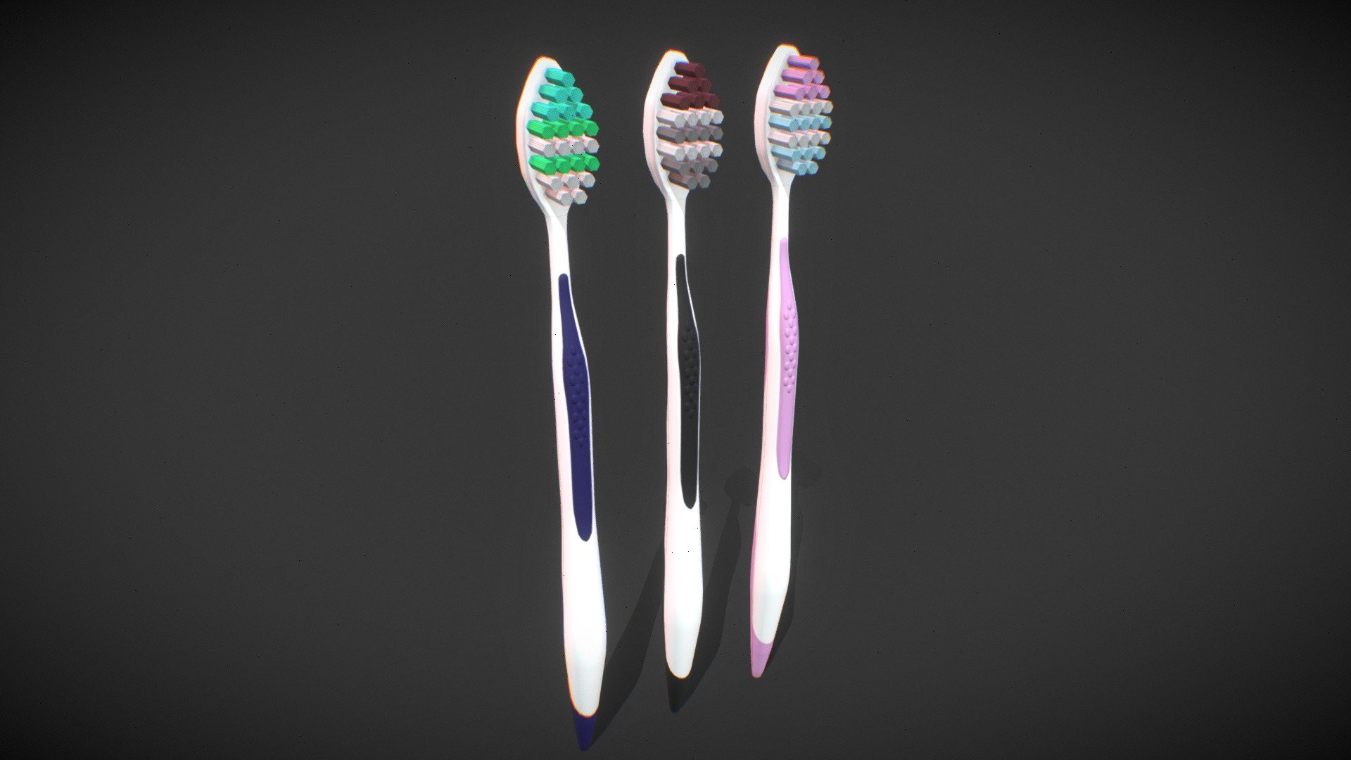 Toothbrushes - Download Free 3D model by Atom Six (@atomsix666) [65e73a4] - Sketchfab