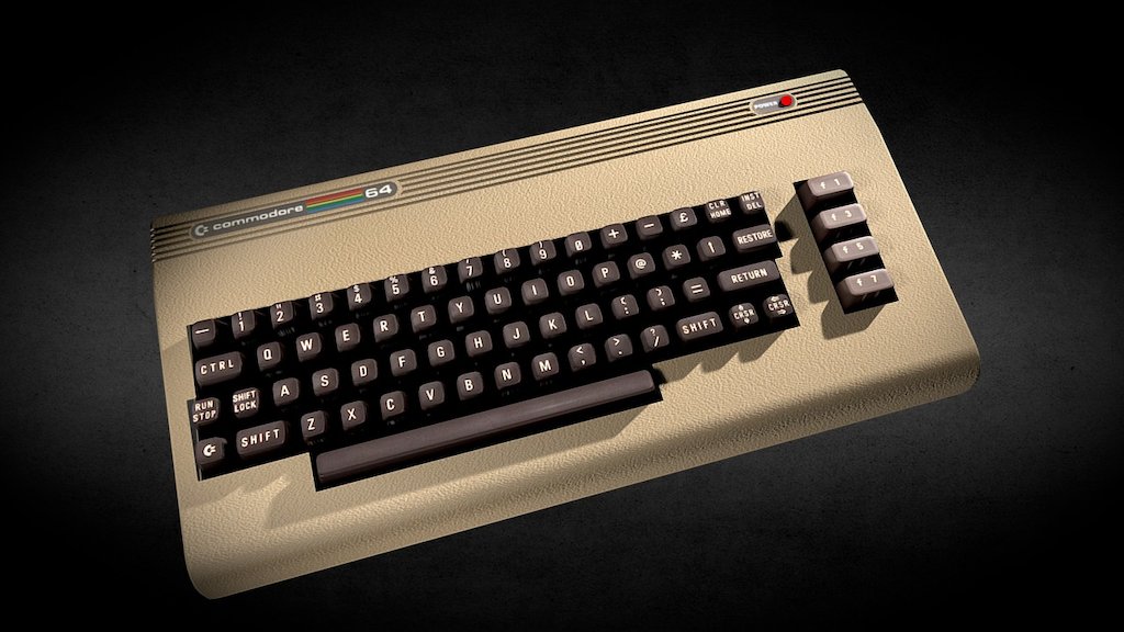 Commodore 64 - 3D model by Mundo Desconocido (@mundodesconocido ...