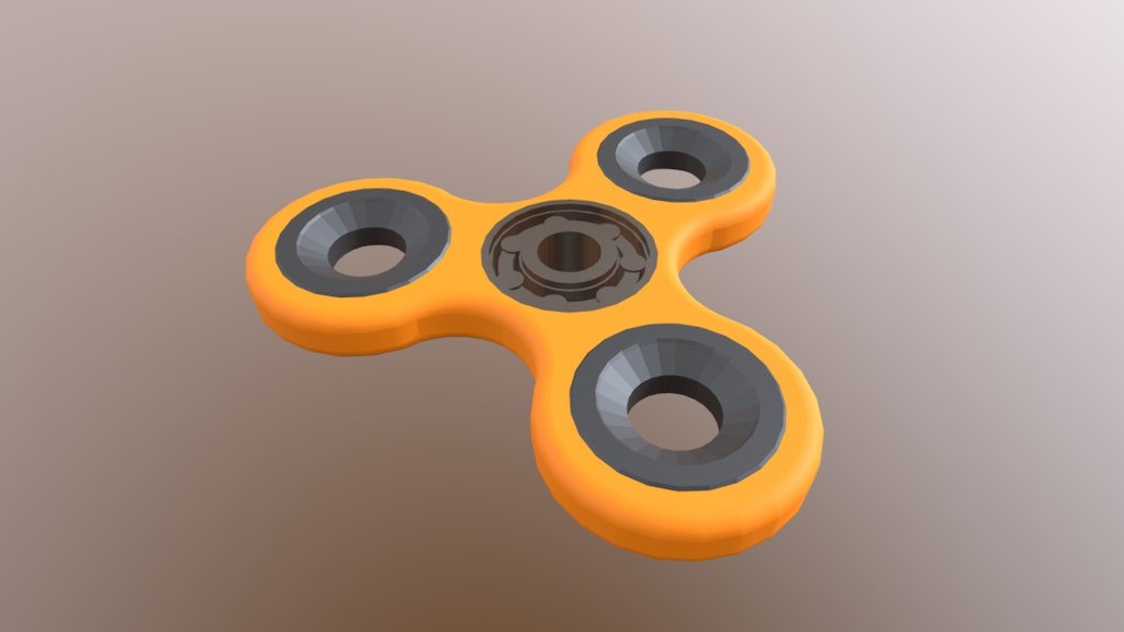 Fidget Spinner V1.5 - 3D model by Damirca [65e8166] - Sketchfab