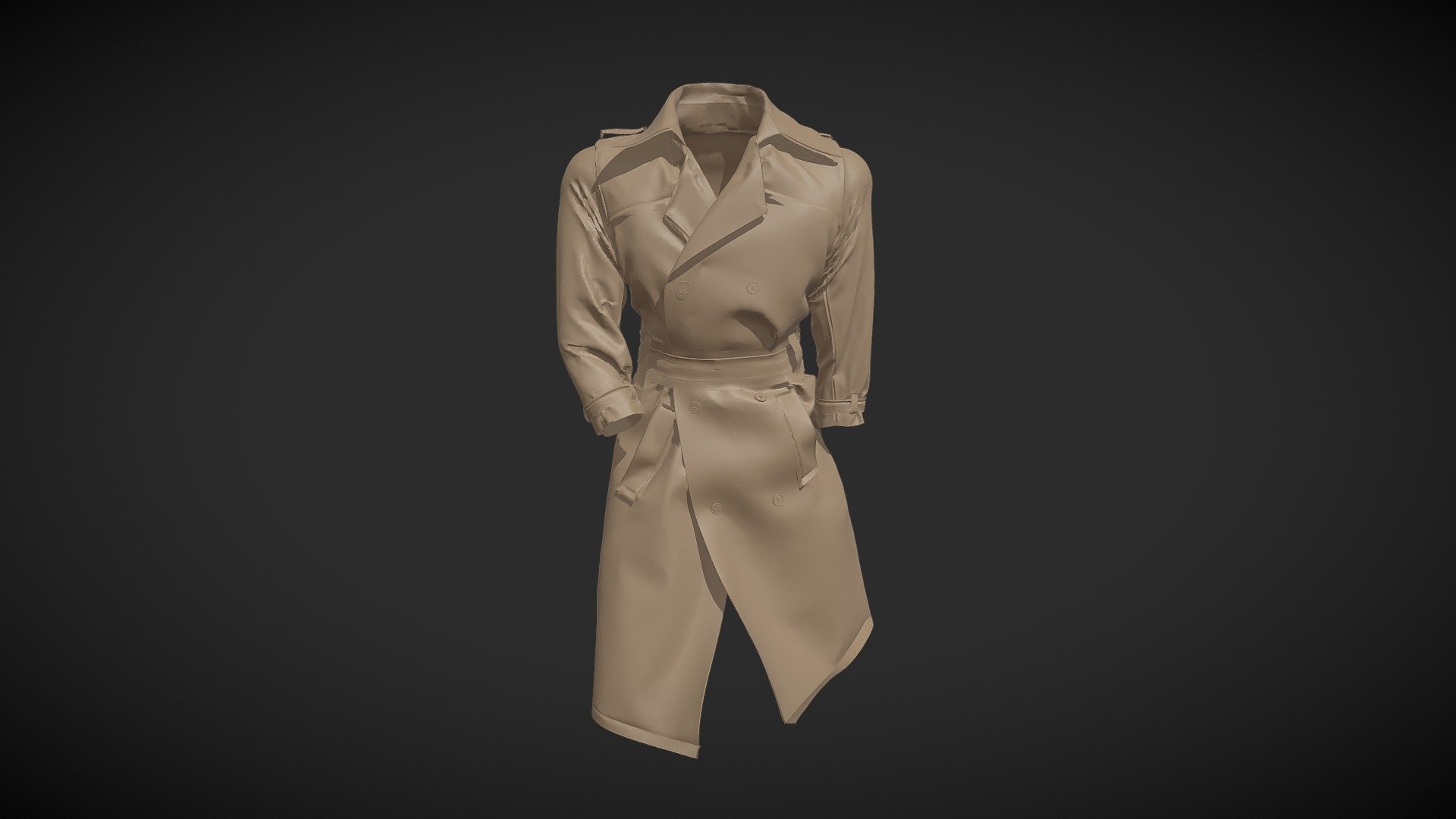 TrenchCoatPose2 - 3D model by techno8x (@oayfuefyefuf) [65e8f61 ...