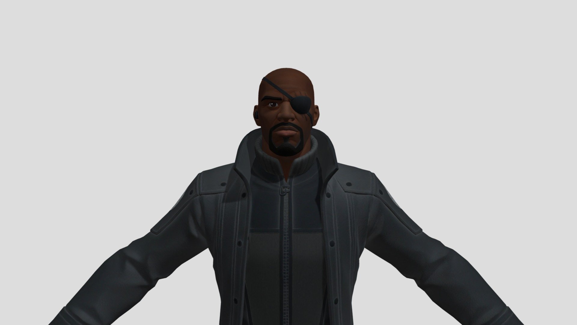 Nick Fury - Download Free 3D model by automatical.0817 [65e9940 ...