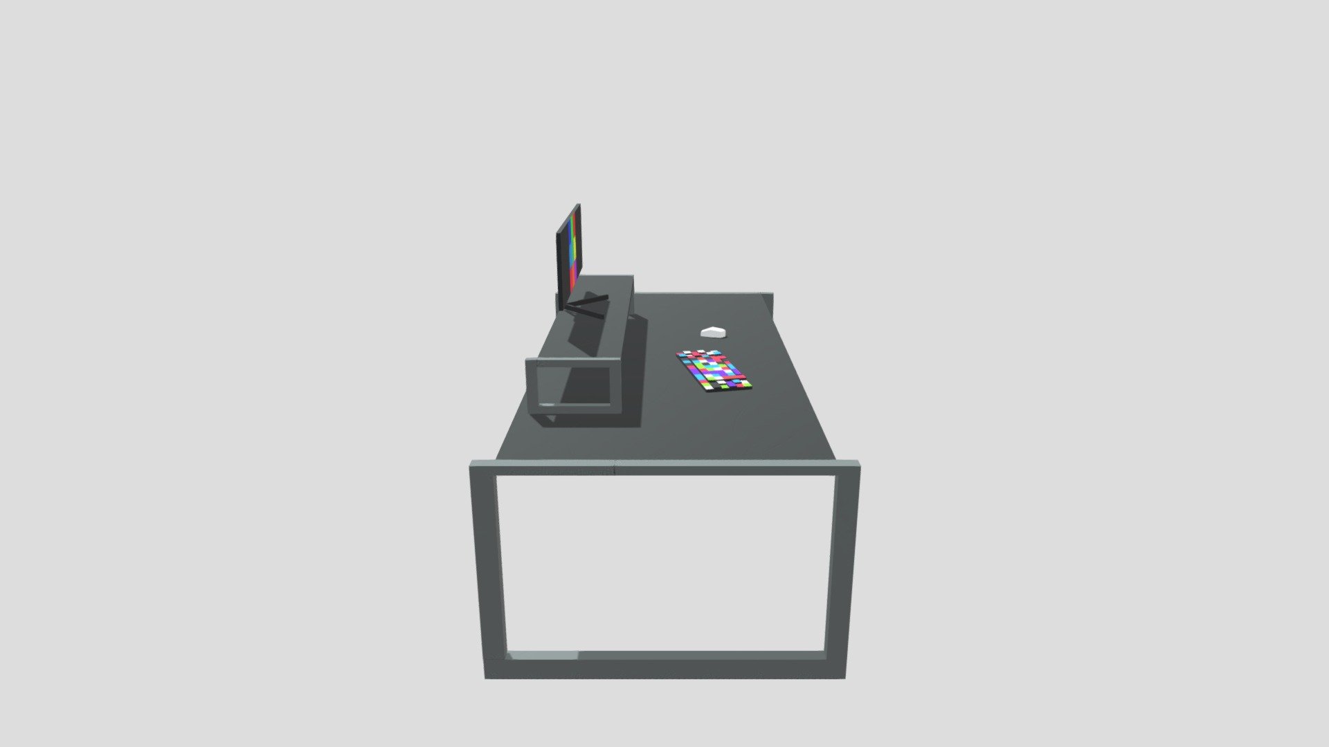Personal Desk - 3D model by tschmidt314 [65eb840] - Sketchfab