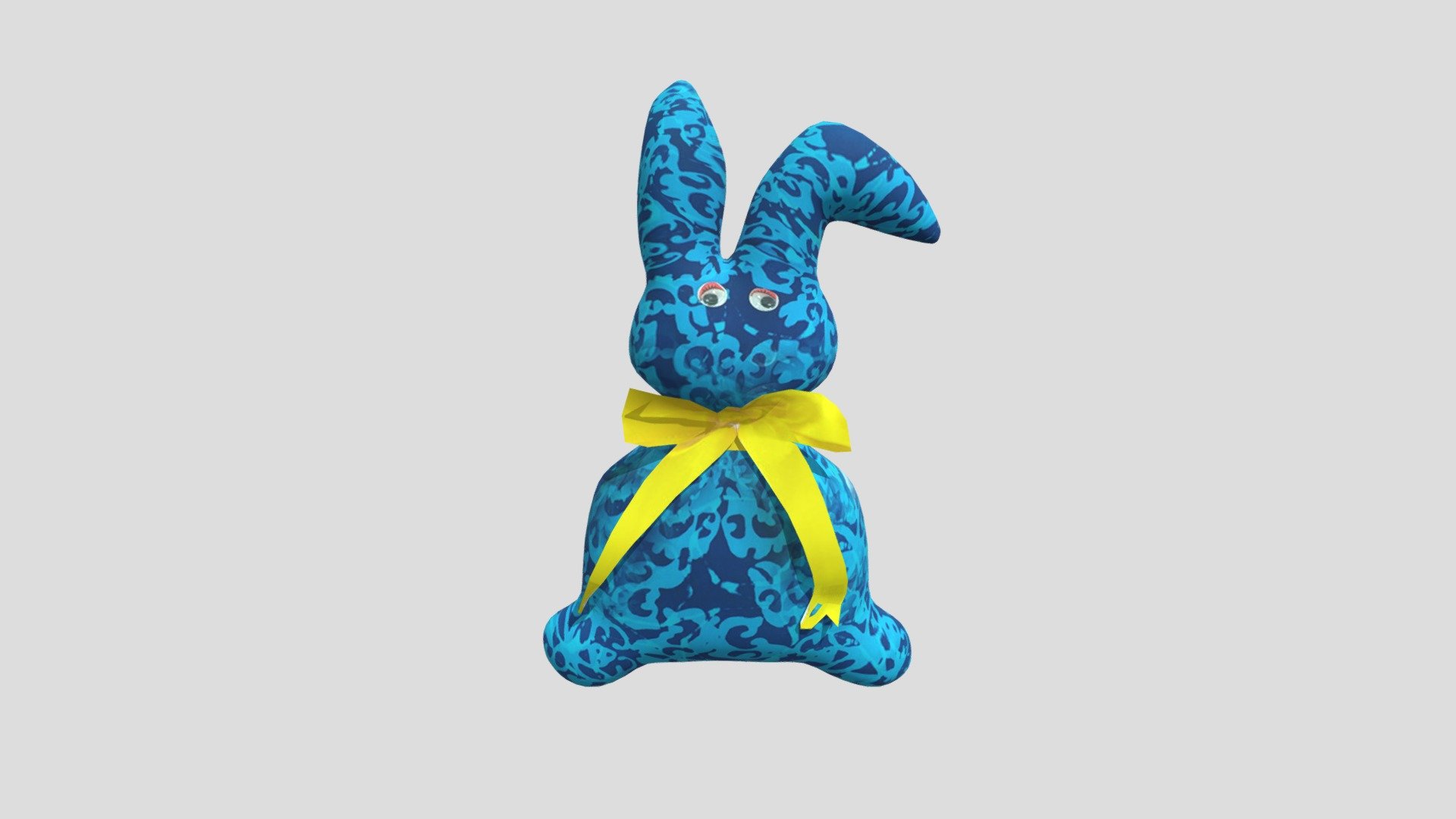 Blue Rabbit - Download Free 3D model by eeelabvisual [65ebc3d] - Sketchfab
