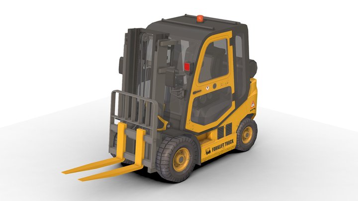 Forklift 3D models - Sketchfab