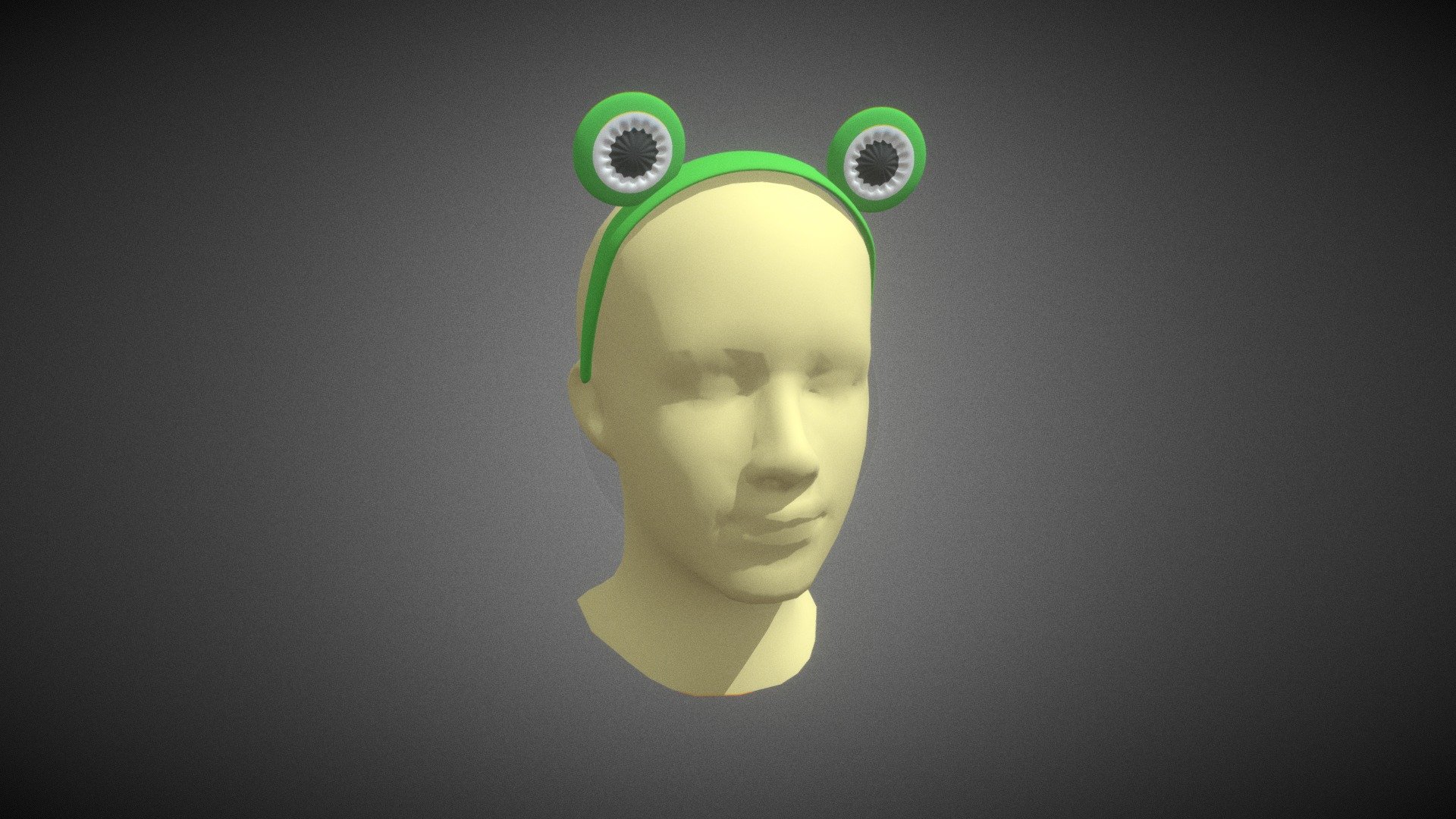 Frog Eyes Headband - Download Free 3D model by iayseozdemir [65ee829 ...