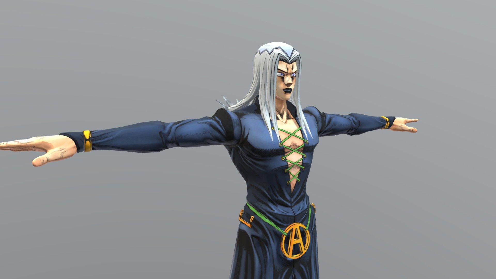 Leone Abbacchio - JoJo Eyes Of Heaven - Download Free 3D model by Kairi ...
