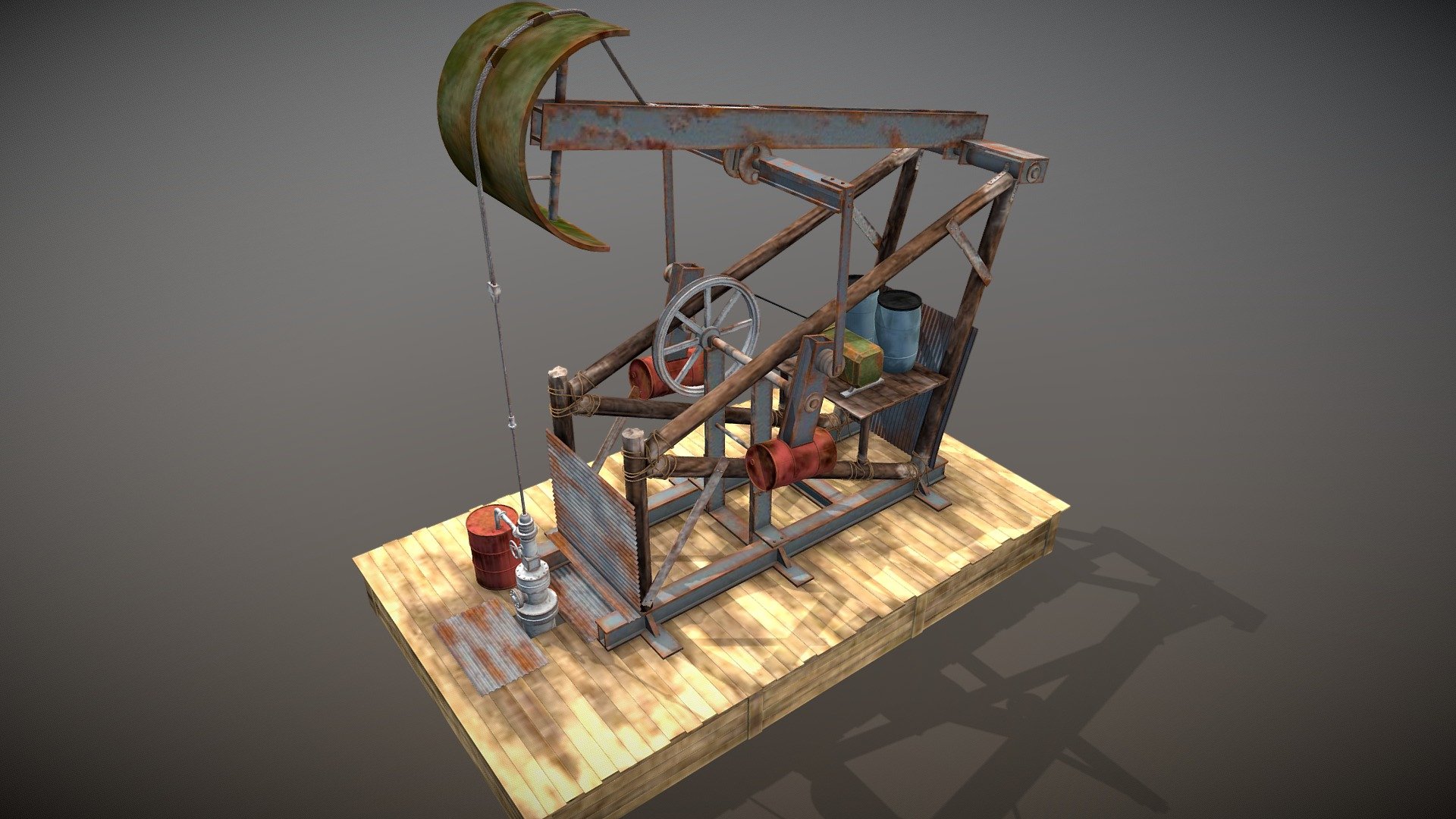 Oil Pump - 3D model by Sambath Yann (@Sambath1401) [65eea2c] - Sketchfab