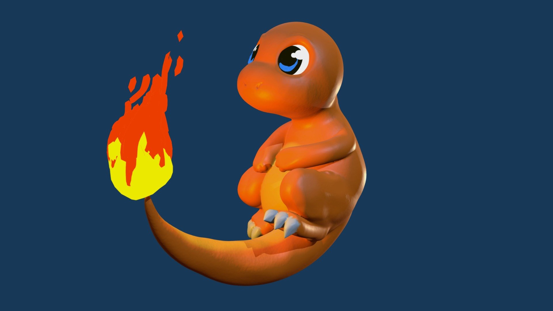 Charmander - 3D model by Morganicism [65ef28e] - Sketchfab
