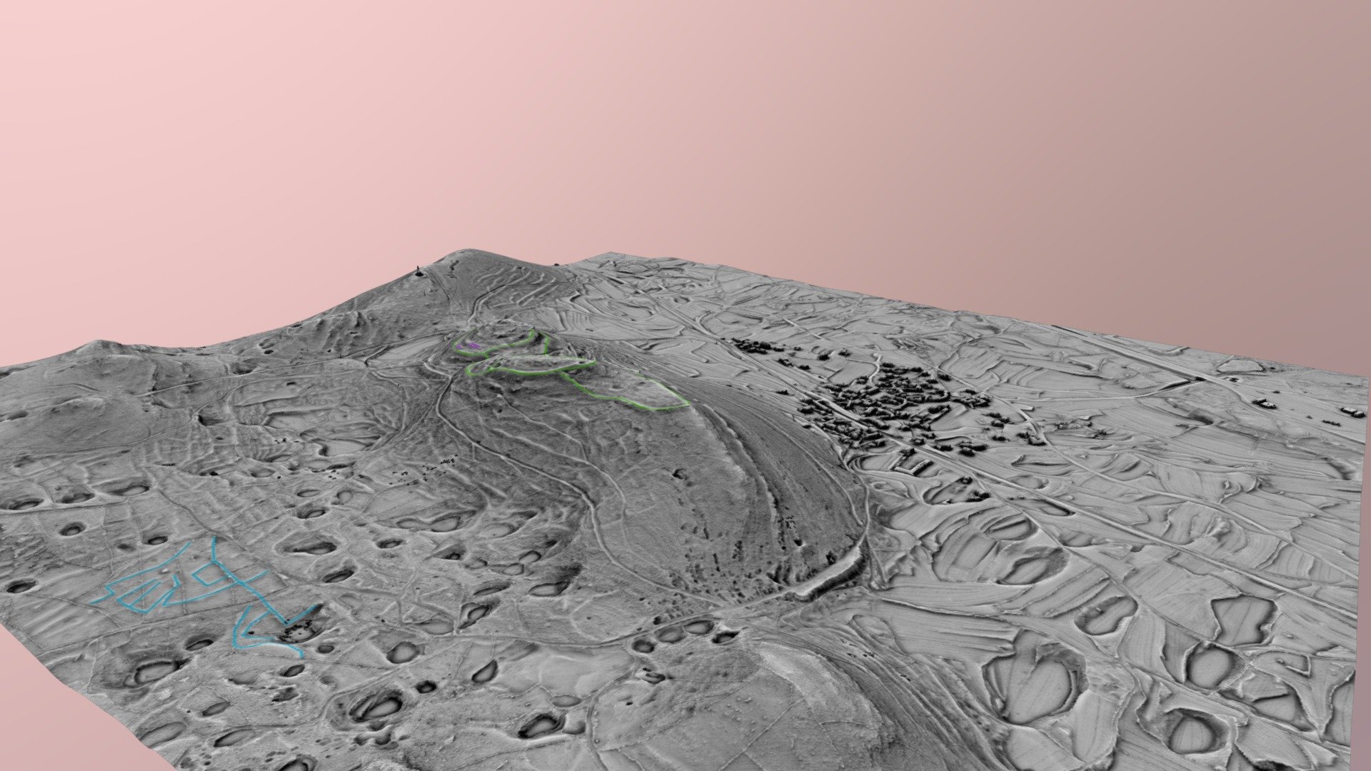 Hillfort Tabor; Karst region - Slovenia - Download Free 3D model by ...