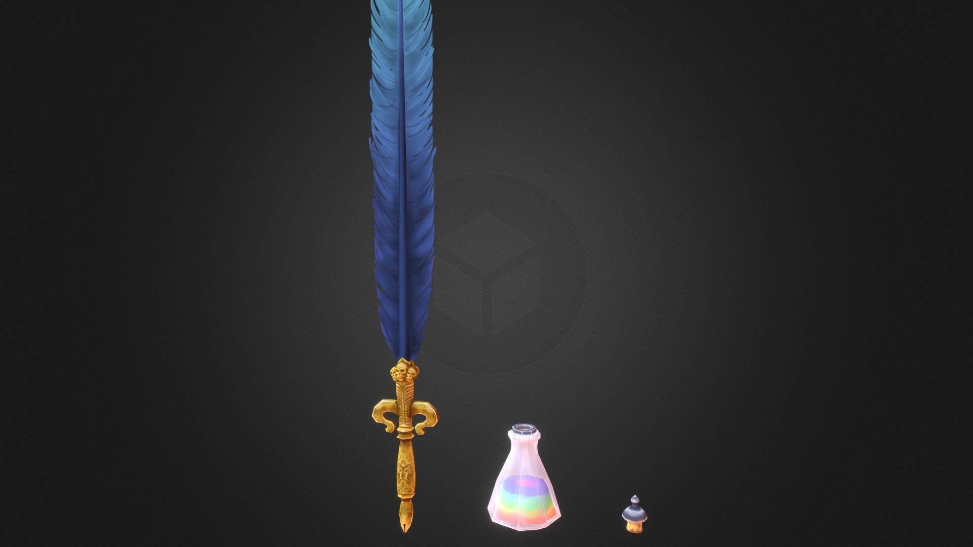 Ink - 3D model by avuong [65f1552] - Sketchfab