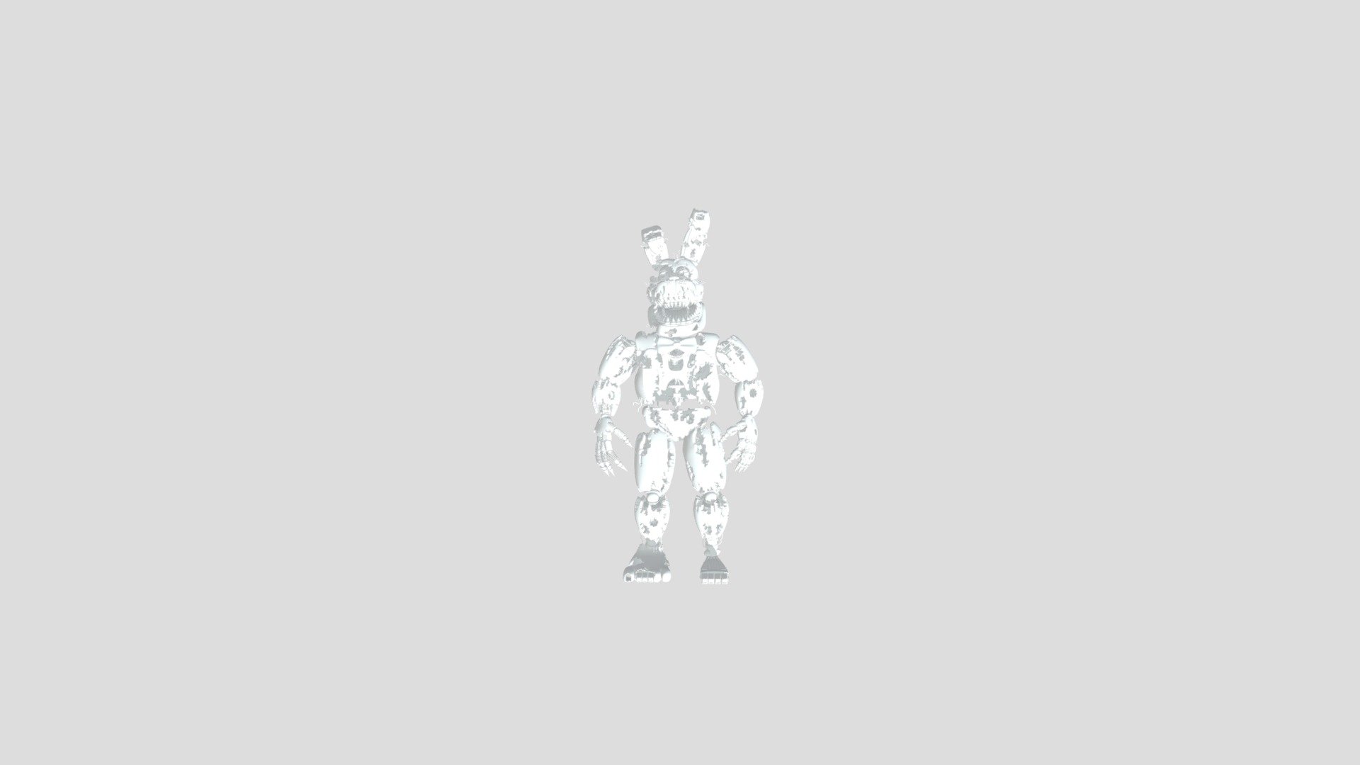 Nightmare Bonnie - Download Free 3D model by dwall8611 [65f27c0 ...