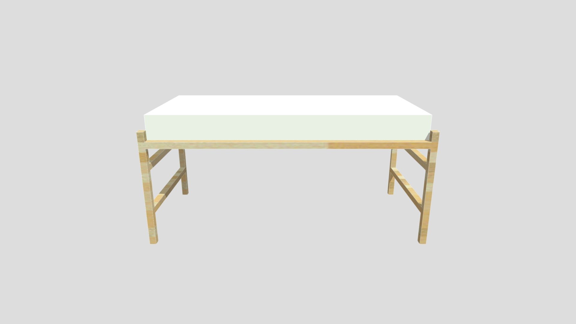 Bed - Download Free 3D model by Sbailey0917 [65f3cad] - Sketchfab