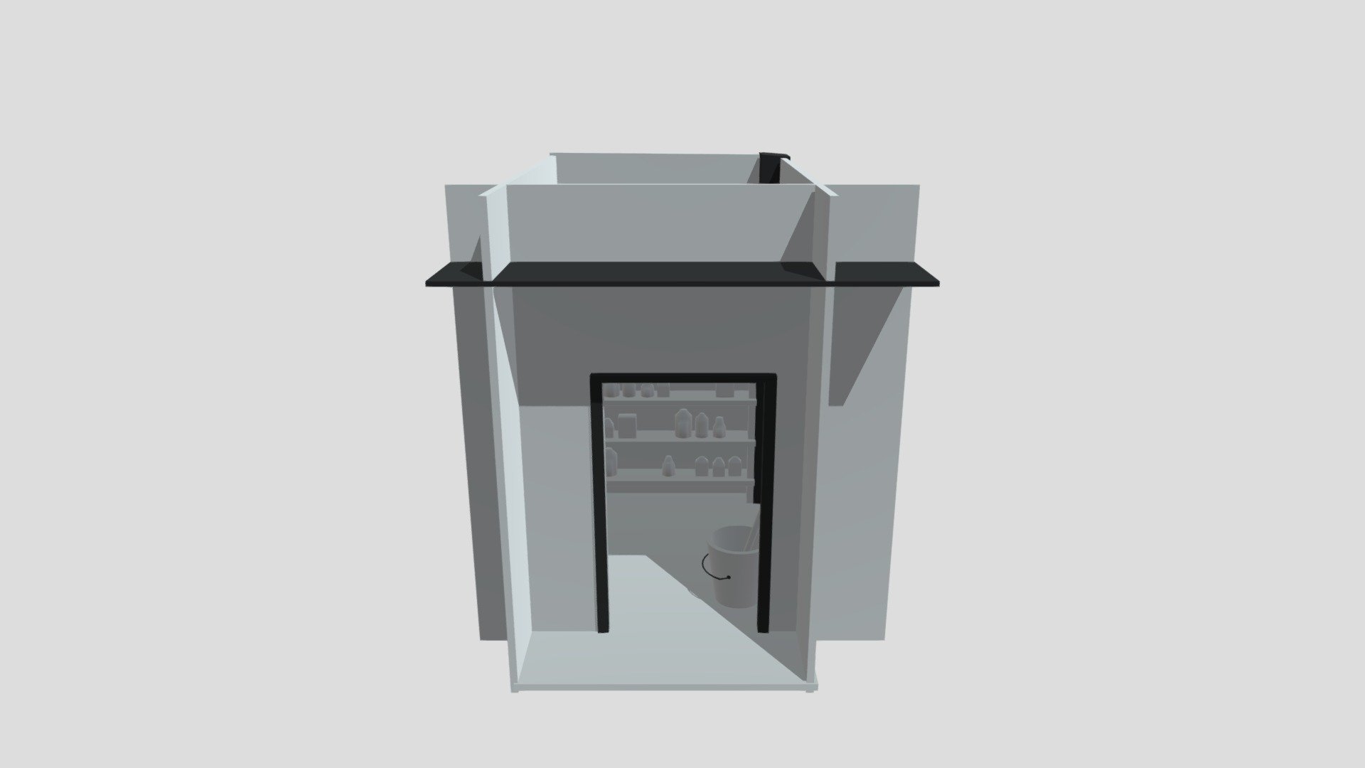 Supply Closet - Download Free 3D model by JEREMYXD [65f4156] - Sketchfab
