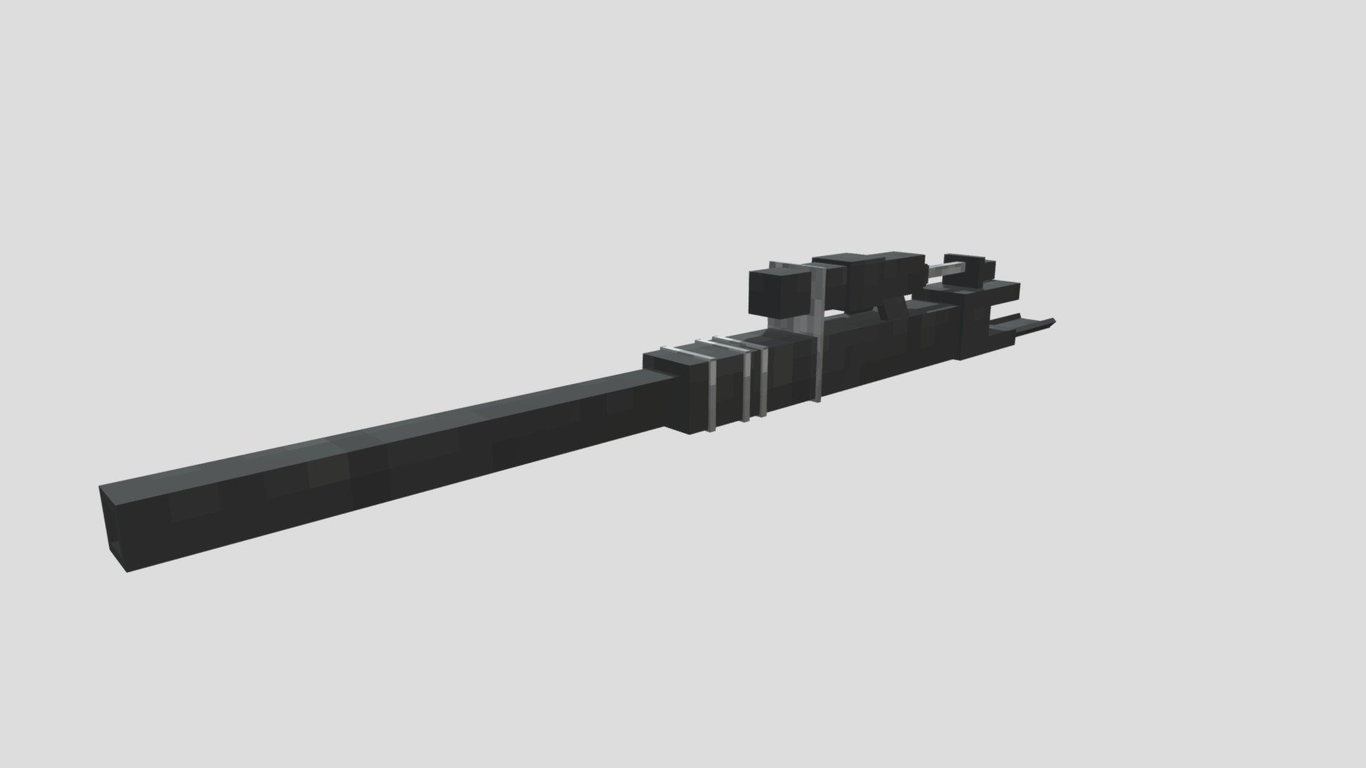German Flak88 minecraft - 3D model by BartekBW (@rojdanbw) [65f5875 ...