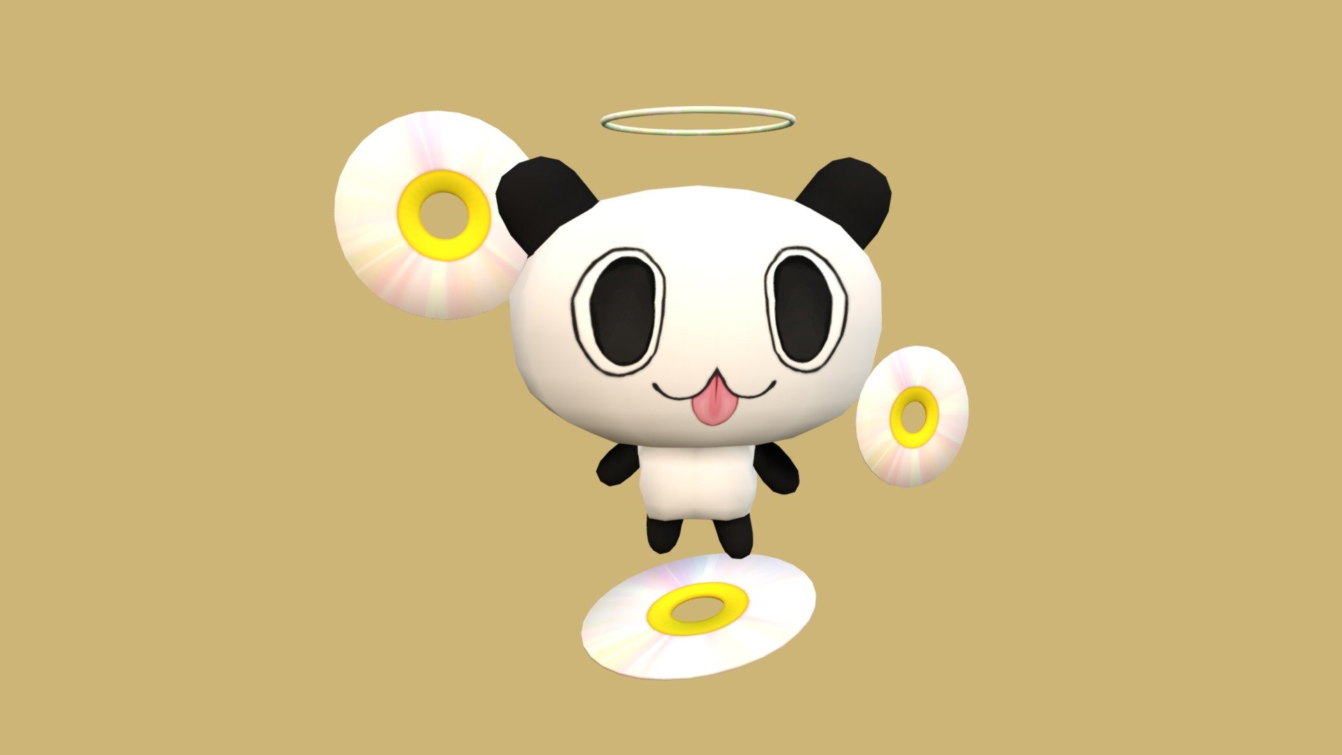 Panda 2 - 3D model by Rika Creature (@rikacreature) [65f5ad5] - Sketchfab