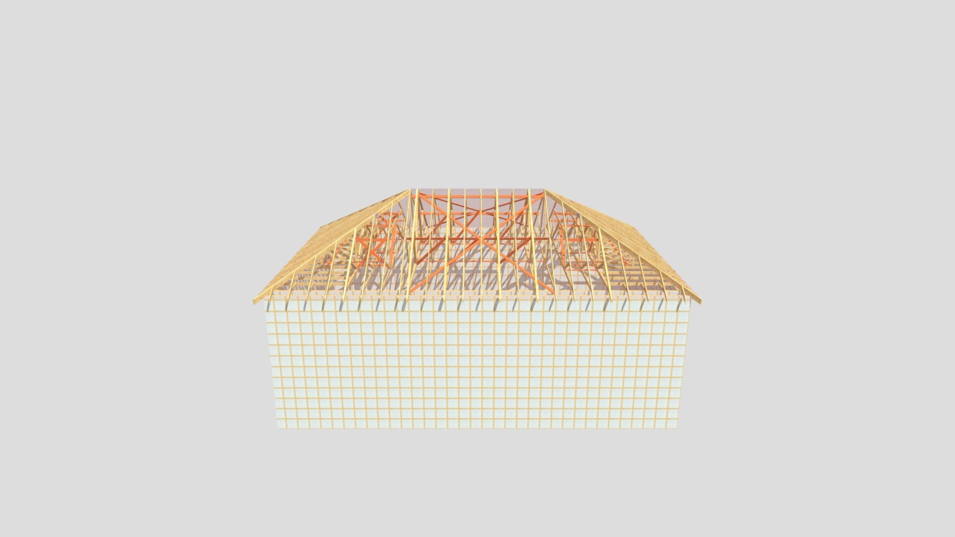 Proposed Roof SA - Download Free 3D model by Ballyglasstruss ...