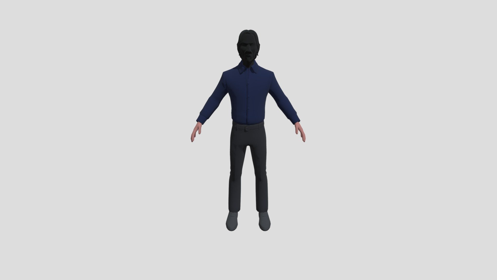 Keanu Reeves - 3D model by Appsbypaulhamilton [65f5f1f] - Sketchfab