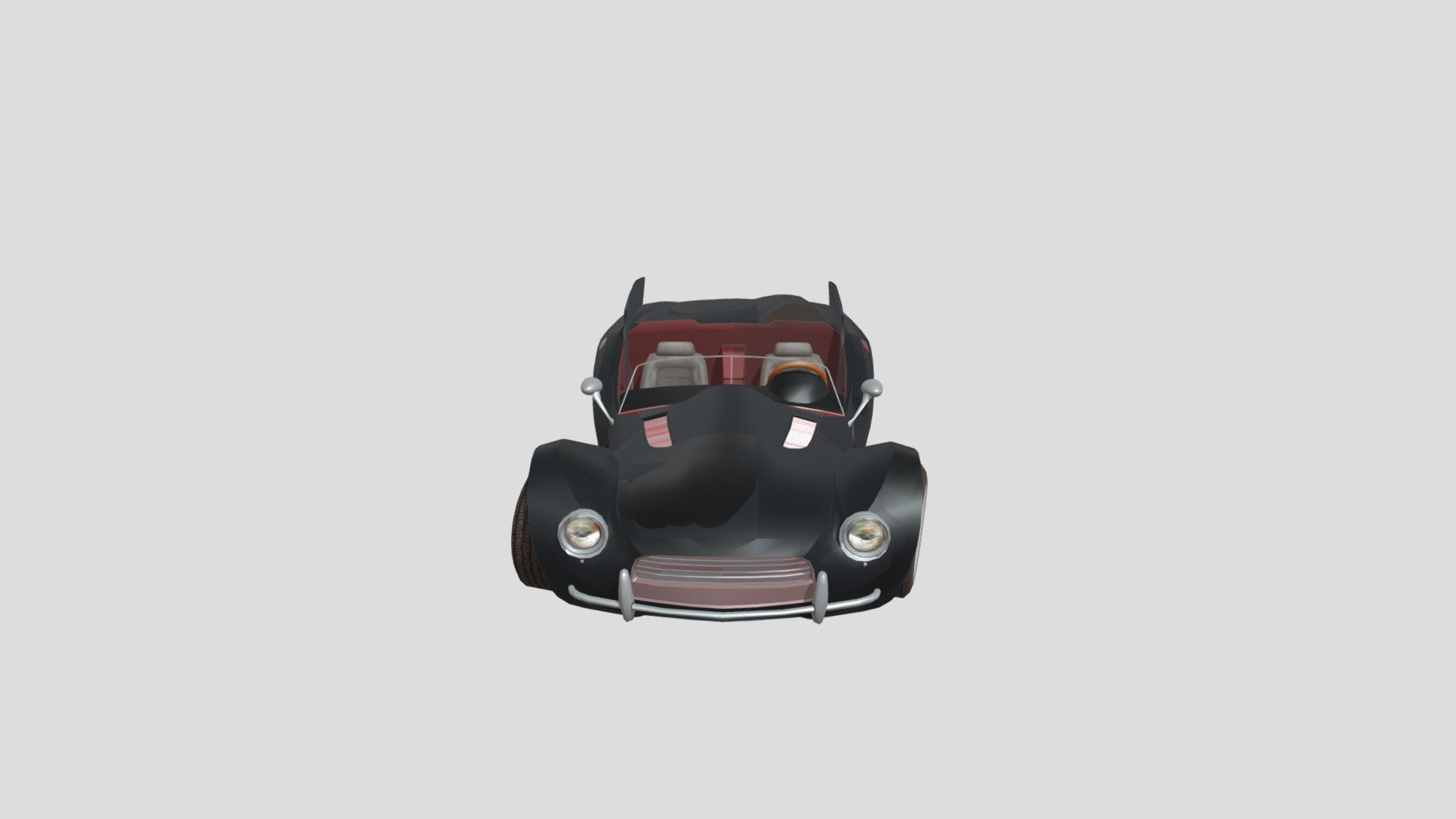 Batmobile (Classic Style) - Download Free 3D model by an anonymous ...