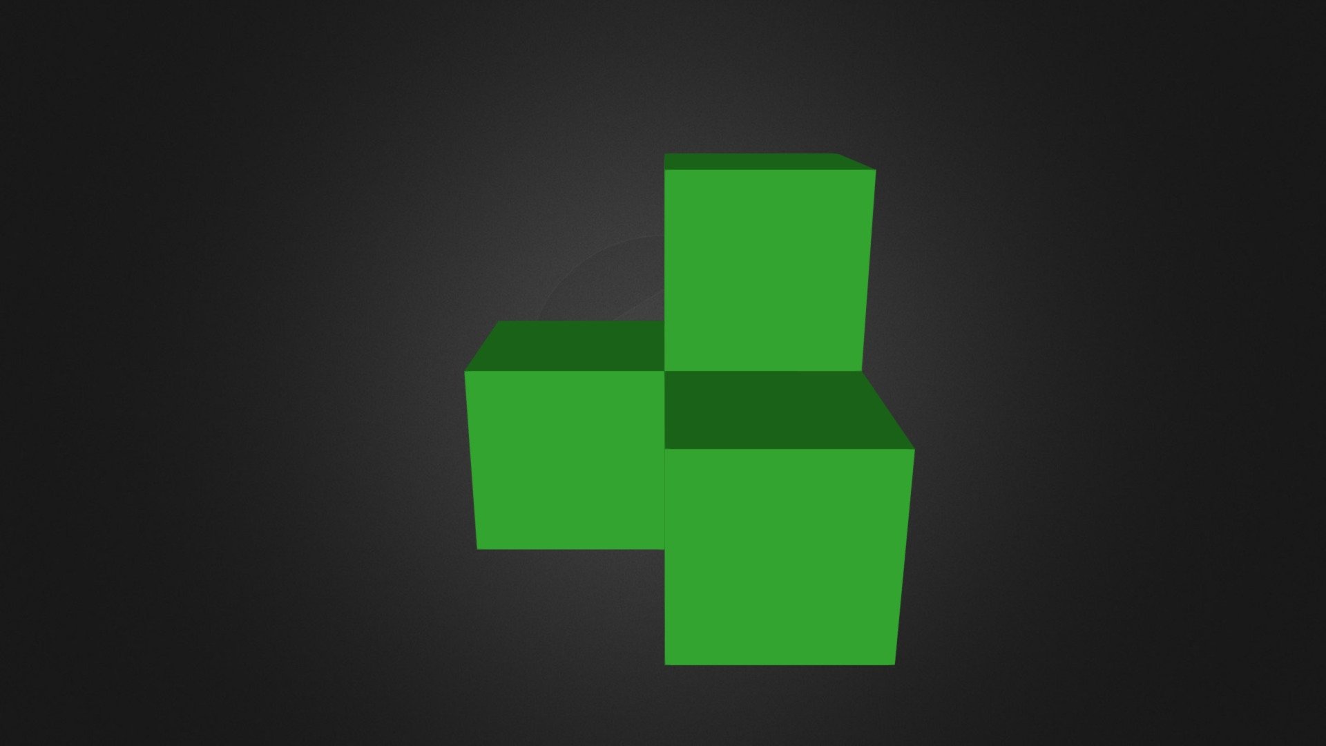 green cube - 3D model by jnusino5 [65f7bf5] - Sketchfab