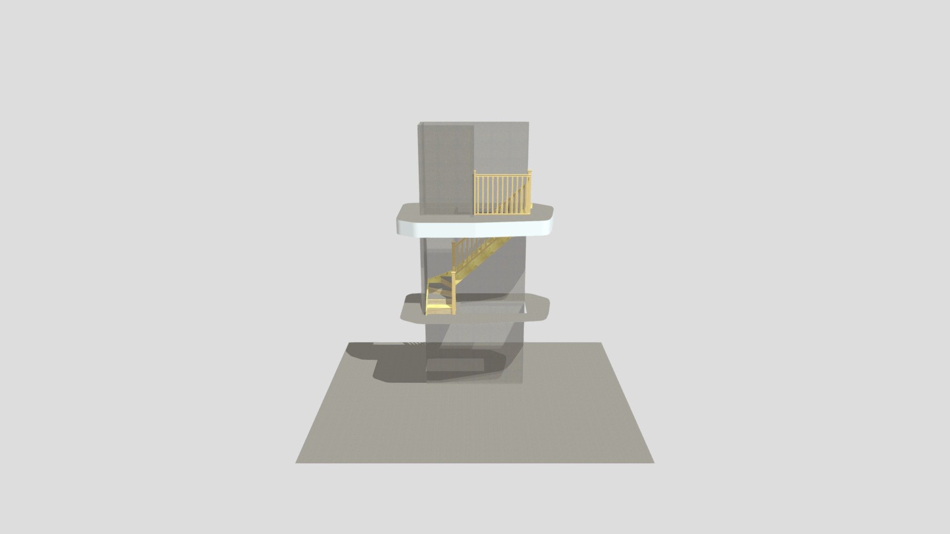 Kaizen_Building_SPEKE - Download Free 3D model by Alan Grice Staircase ...