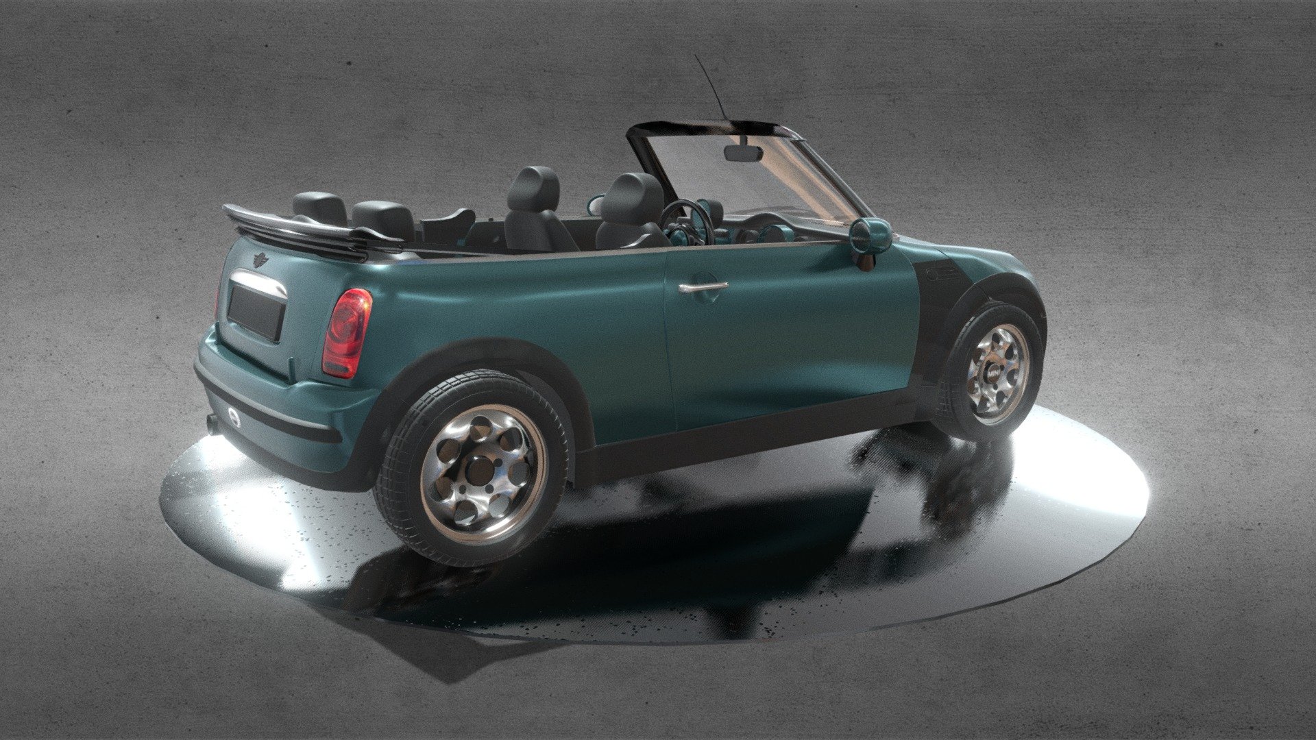Mini Cooper 3D Car Cabrio 2024 - Buy Royalty Free 3D model by Adrian ...