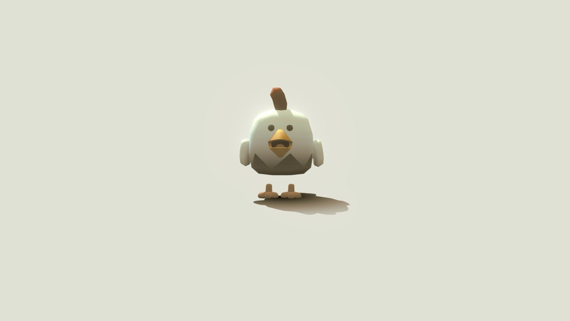 Rudy Chicken - 3D model by babybuttred2 [65fe7b0] - Sketchfab