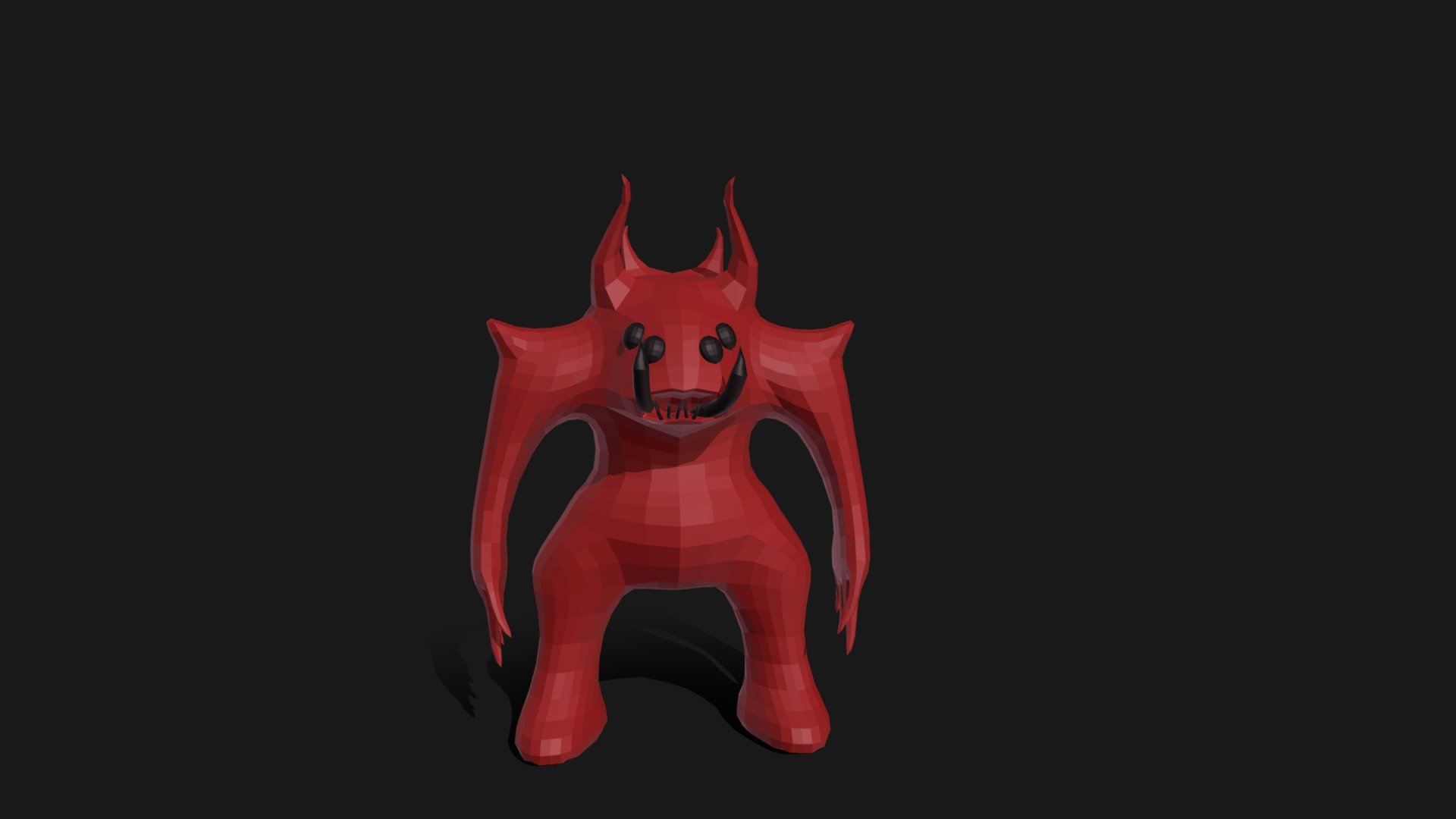 Monster asset for team Half Empty - Download Free 3D model by BreeseD ...