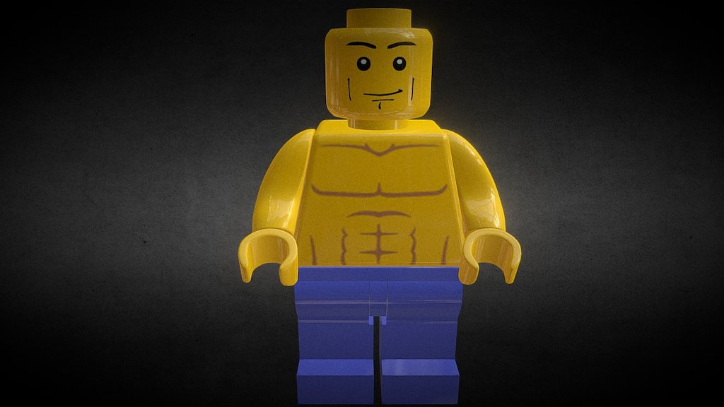 LEGO Man - 3D model by Logan Smith (@lsmith17) [6600215] - Sketchfab