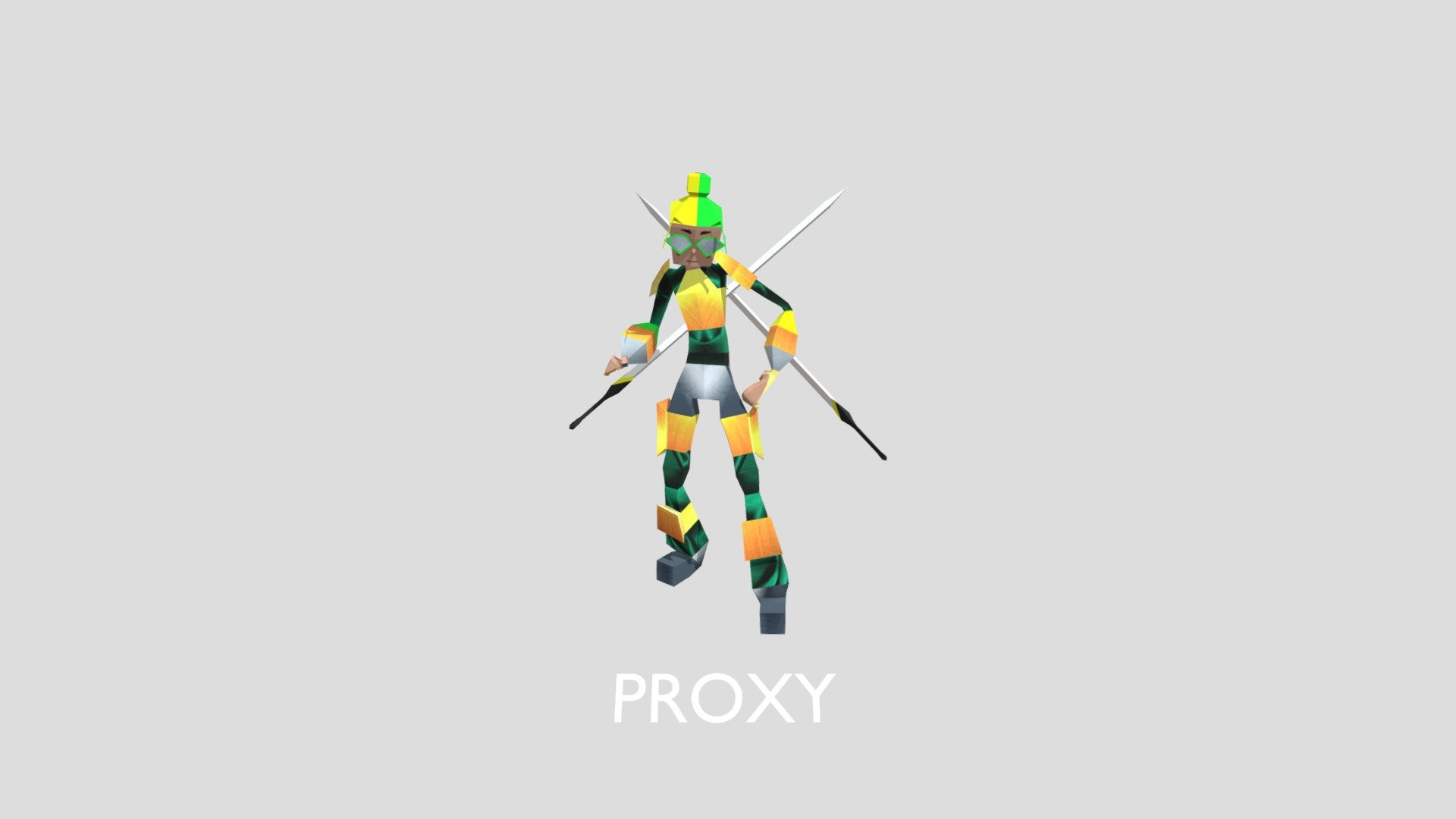 PROXY - 3D model by Randy_Aguilar [6602295] - Sketchfab