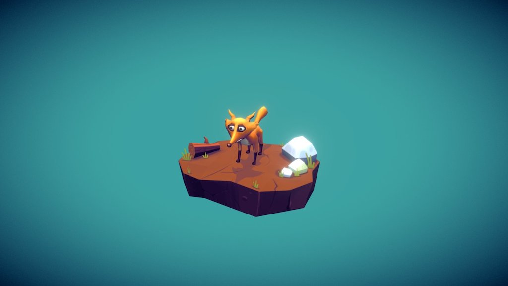 Fox - 3D model by Nelli Studio (@nellistudio) [66030c7] - Sketchfab