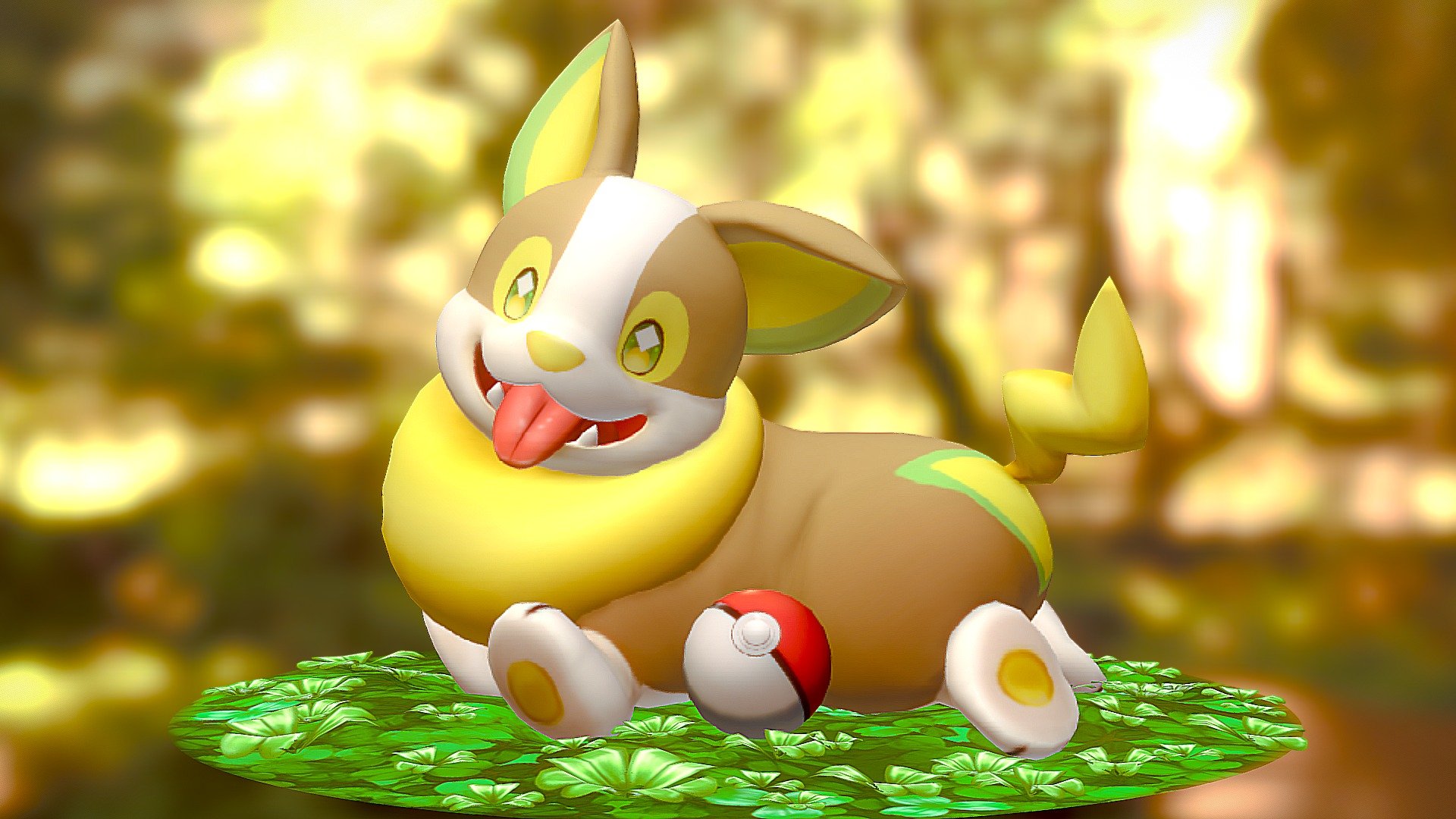 Yamper - 3D model by yuzutarou (@yuzuponponpon) [6603267] - Sketchfab