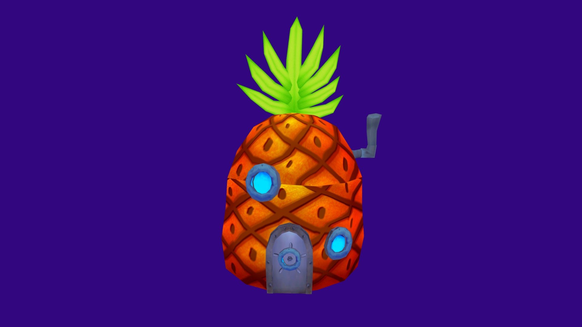 NASBTRGR - SpongeBob SquarePants House - Download Free 3D model by ...
