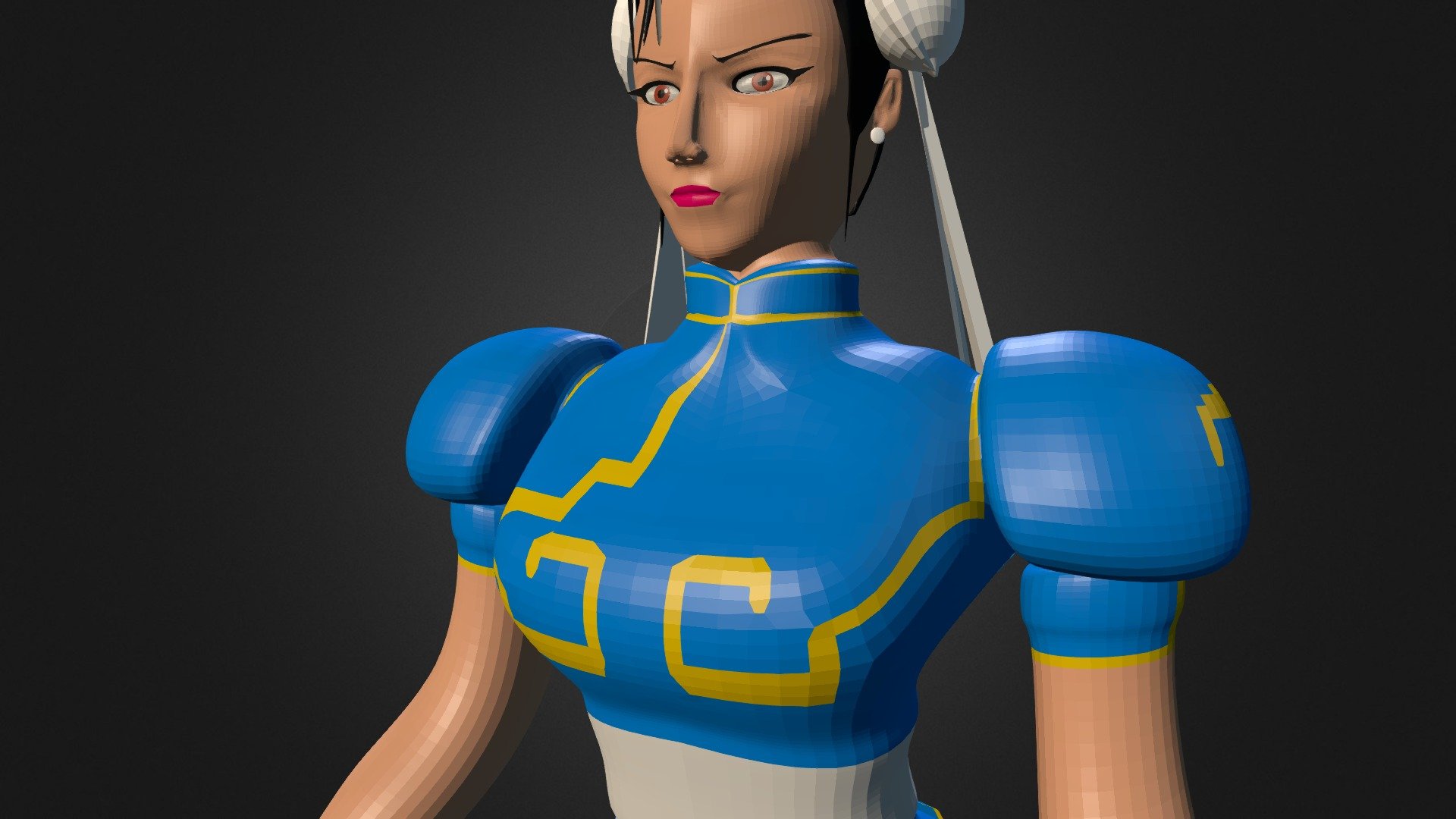 Chunli - 3D model by ultimatedan [660426b] - Sketchfab