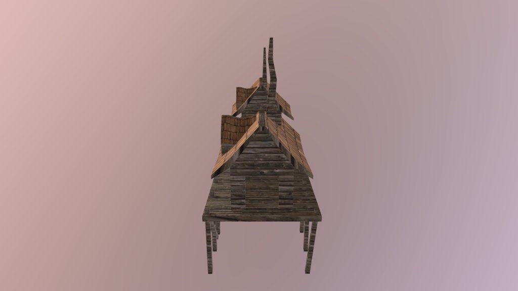 Swamp house 2 - 3D model by krsevan (@krse) [6605b60] - Sketchfab