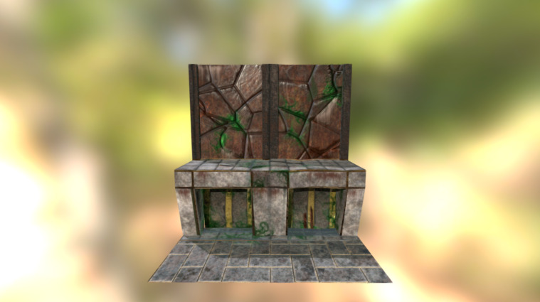 Wall - Modular Piece - 3D model by adamg108 [6606c8b] - Sketchfab