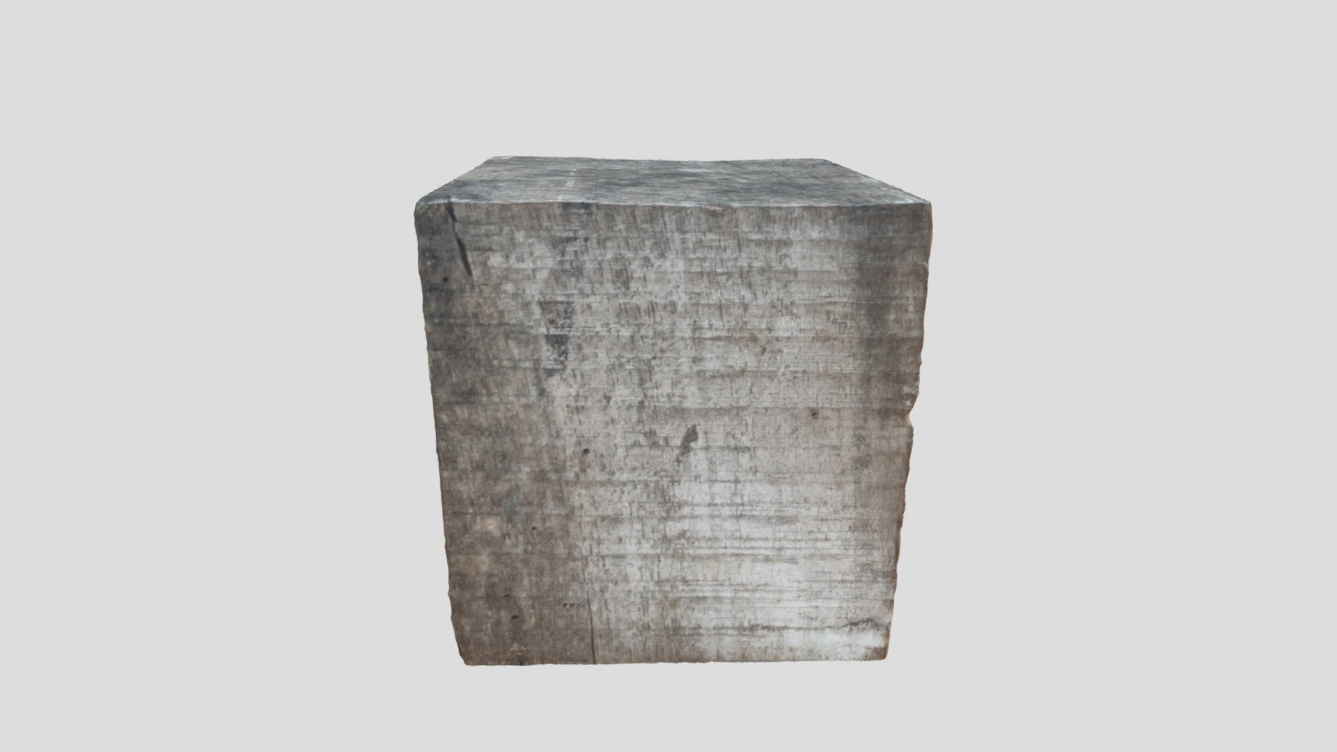 Aun - Square Wooden Block - e2eJam - Download Free 3D model by ...