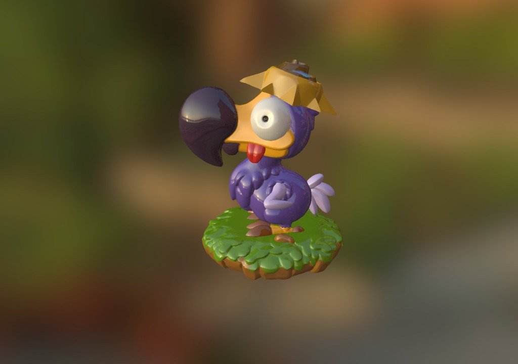 Dodo Chris - 3D model by smyowl [660837b] - Sketchfab