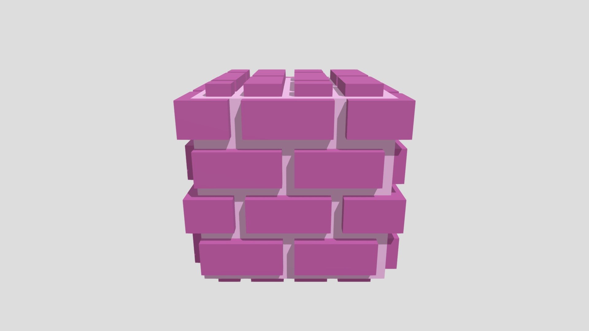 Pink Brick Block - Download Free 3D model by bebra_cucumberk [66086ac ...