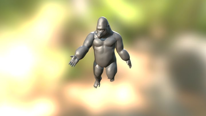 Harambe 3D models - Sketchfab