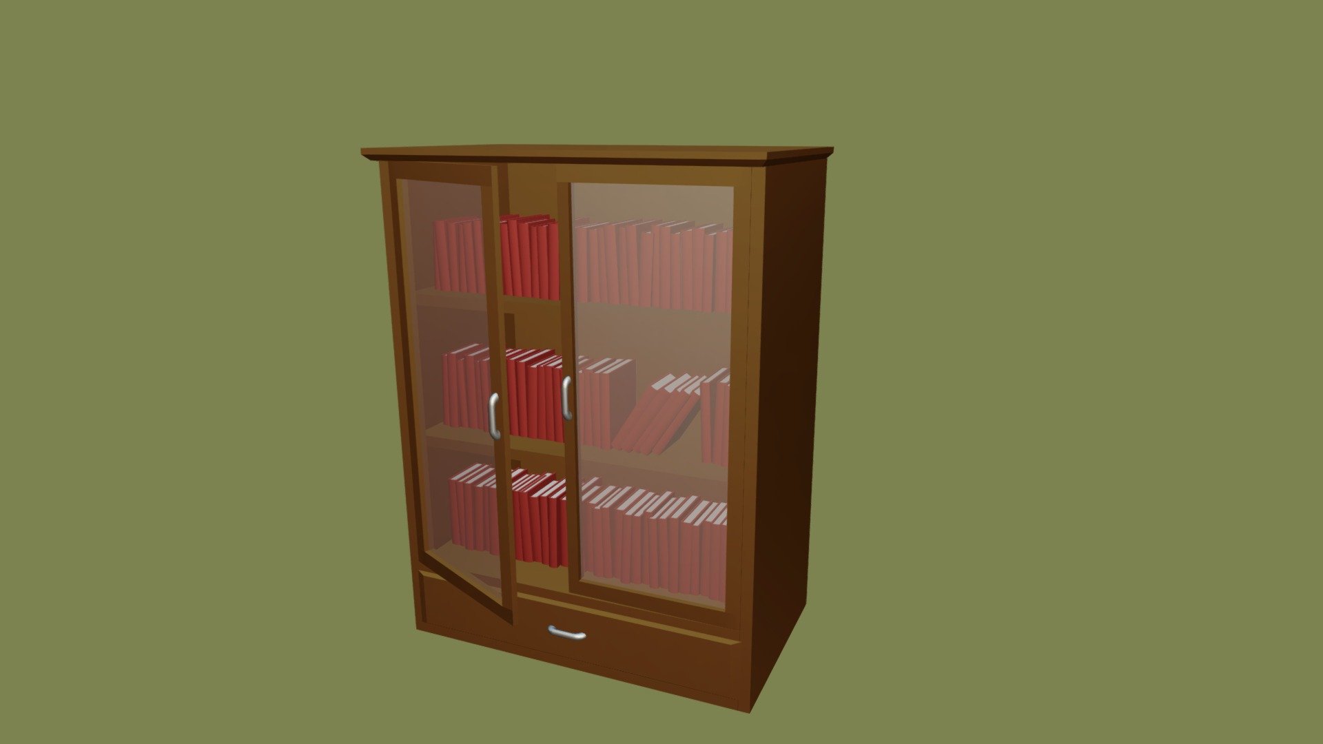 Book Shelf - 3D model by veronica.grifa (@conica.vg) [660a39e] - Sketchfab
