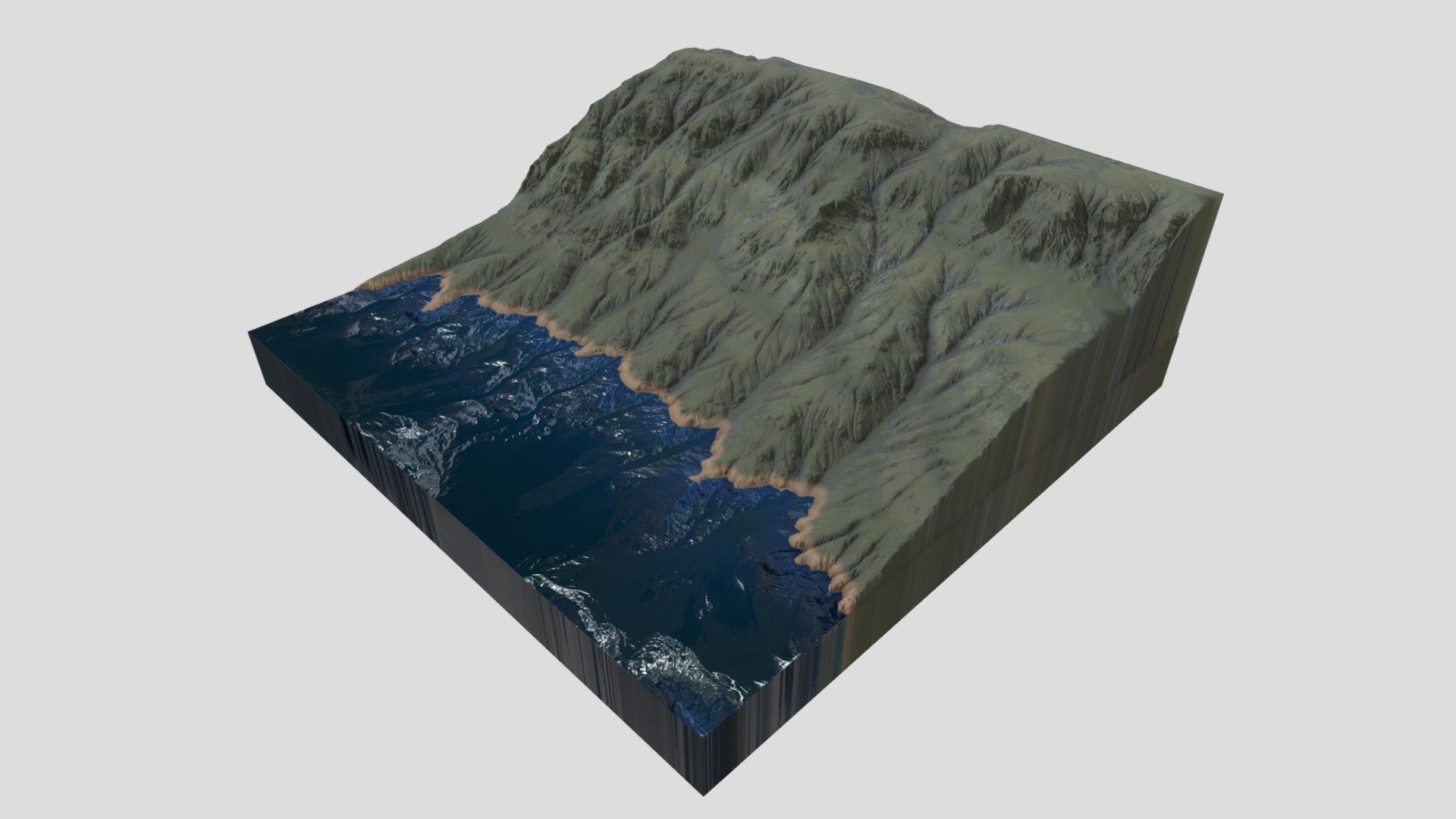 Mountain Slope low poly - Download Free 3D model by TastefullBrick ...