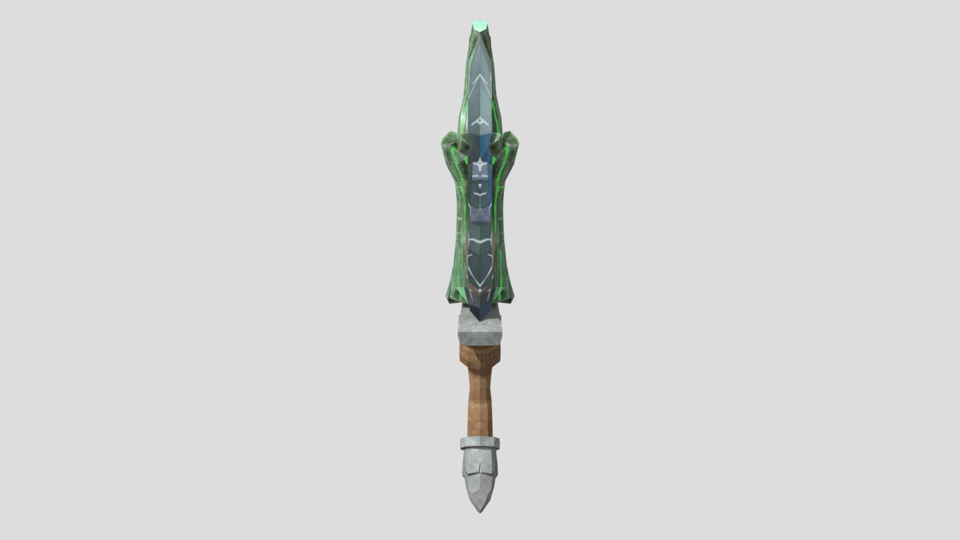 Jade Dagger - 3D model by ferdat [660d444] - Sketchfab