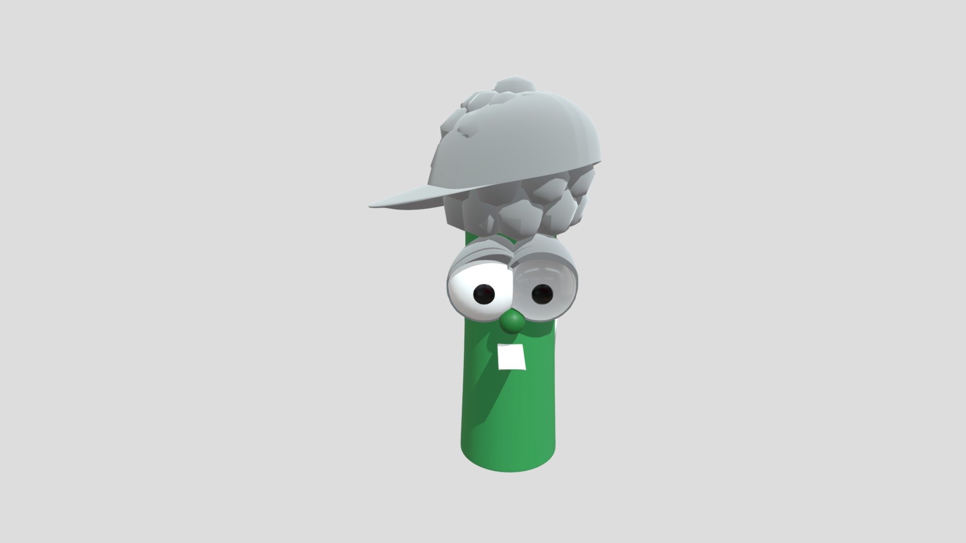 Junior Asparagus (Better) - Download Free 3D model by VeggieMotion ...