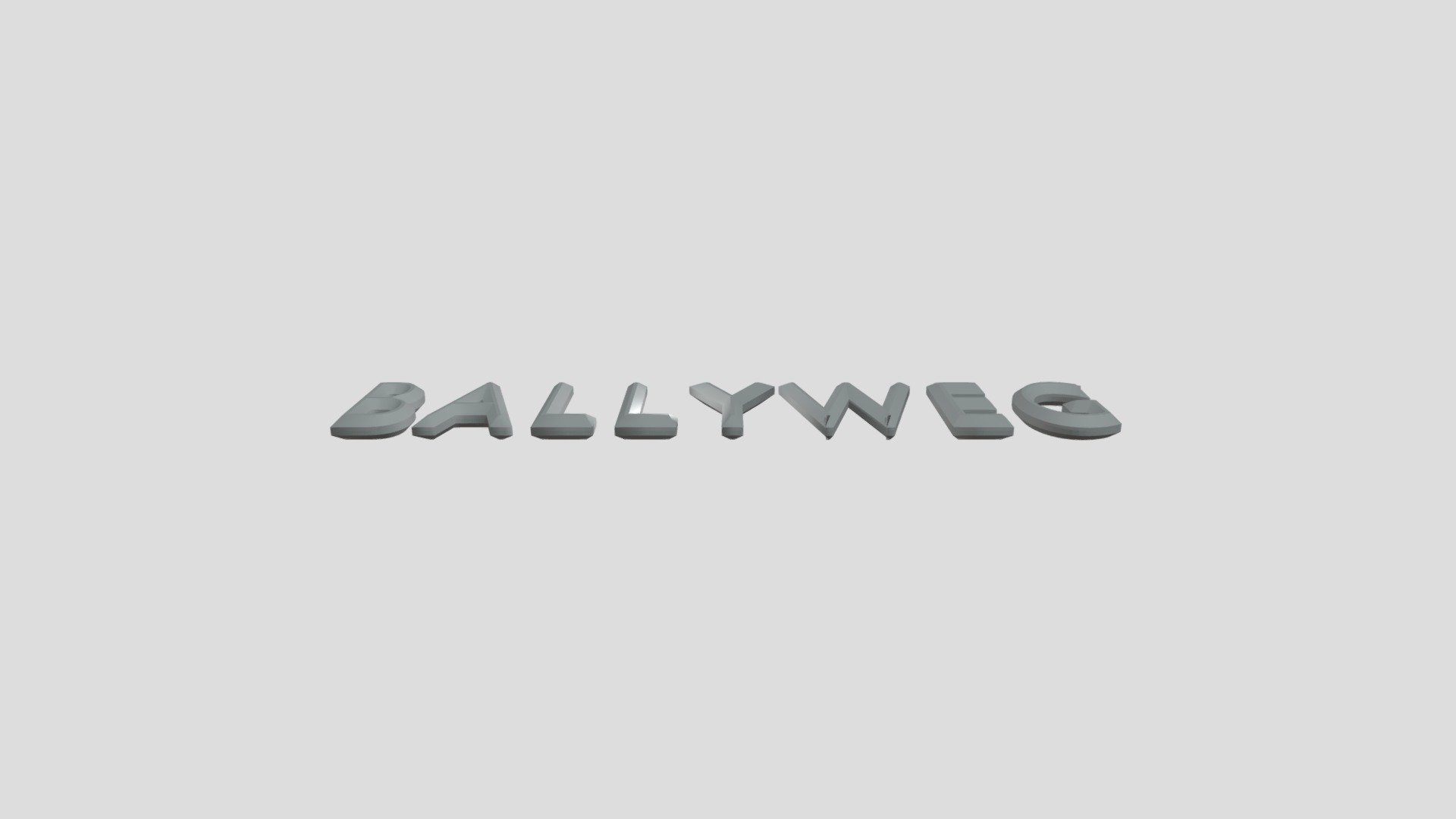 Ballyweg Logo - 3D model by 20th Century Pictures Inc The Fan 1933 ...