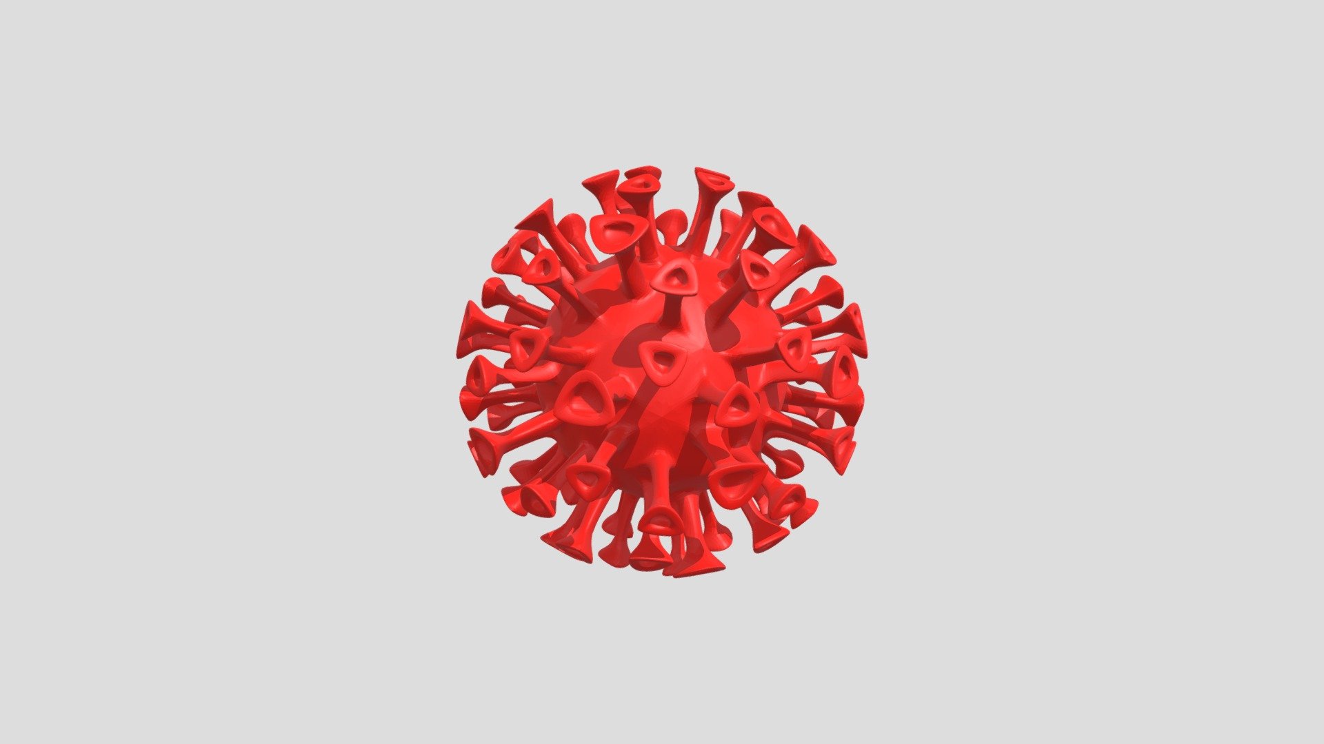 Corona Virus - 3D model by anmol_saxena30 [66109e1] - Sketchfab
