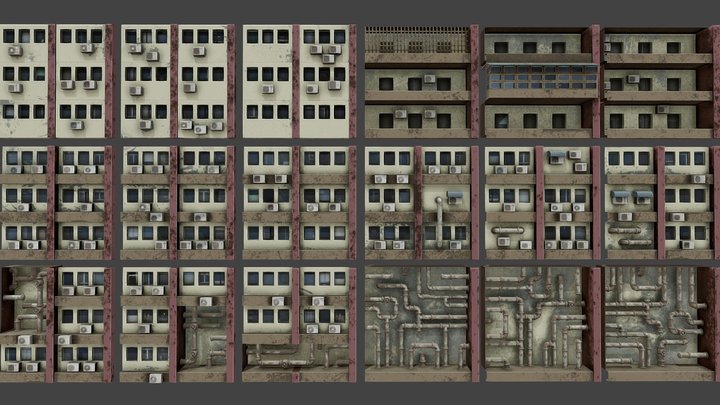 Background 3D models - Sketchfab