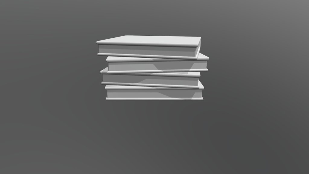 Book pile - 3D model by Rachel Lichter (@rachachu) [6612746] - Sketchfab