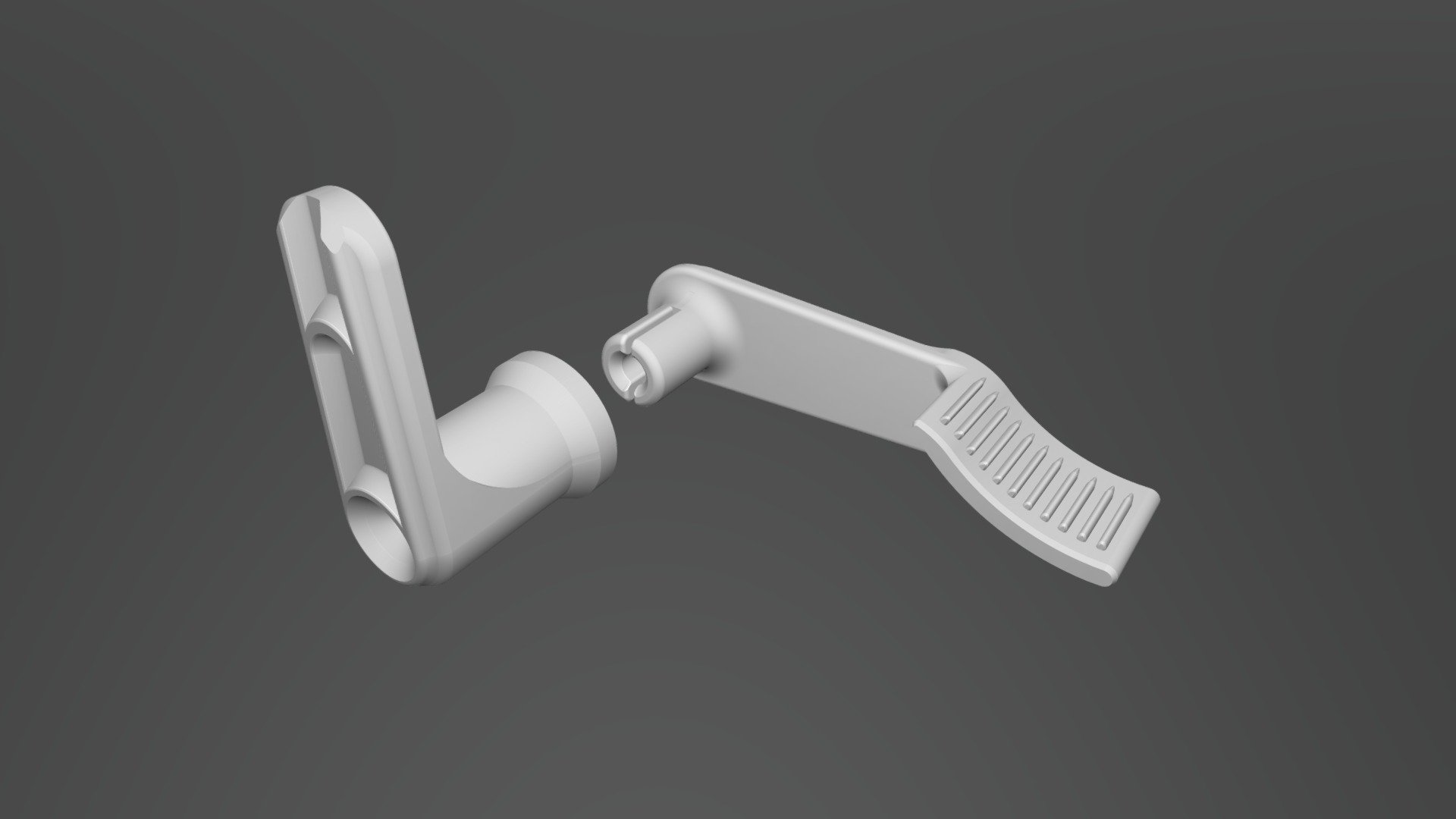 T5 Light cover - Latch & Lever set [Mk - II] - Download Free 3D model ...