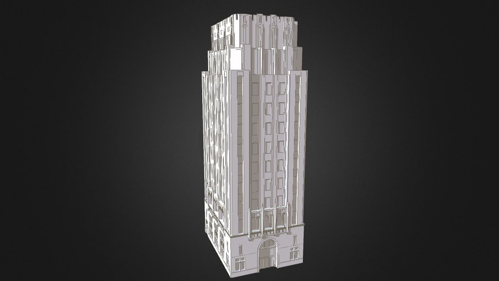 Tower-Model-White - 3D model by archlib [66155de] - Sketchfab
